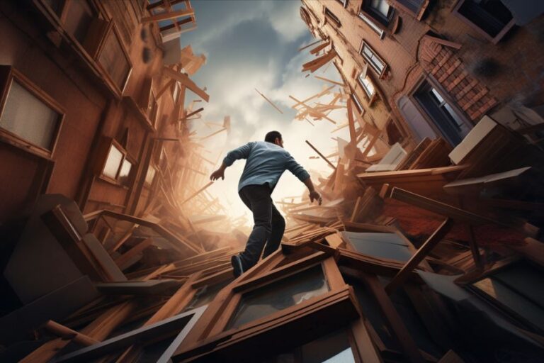 Exploring the Depths: Dreaming of Escaping a Collapsing Building ...